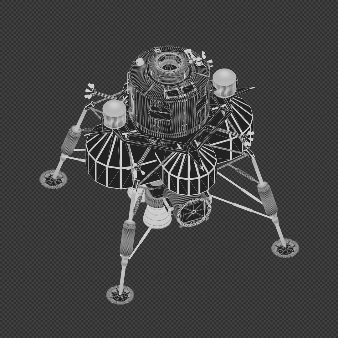 Eagle Engineering Lunar Lander 3D - TurboSquid 1963138