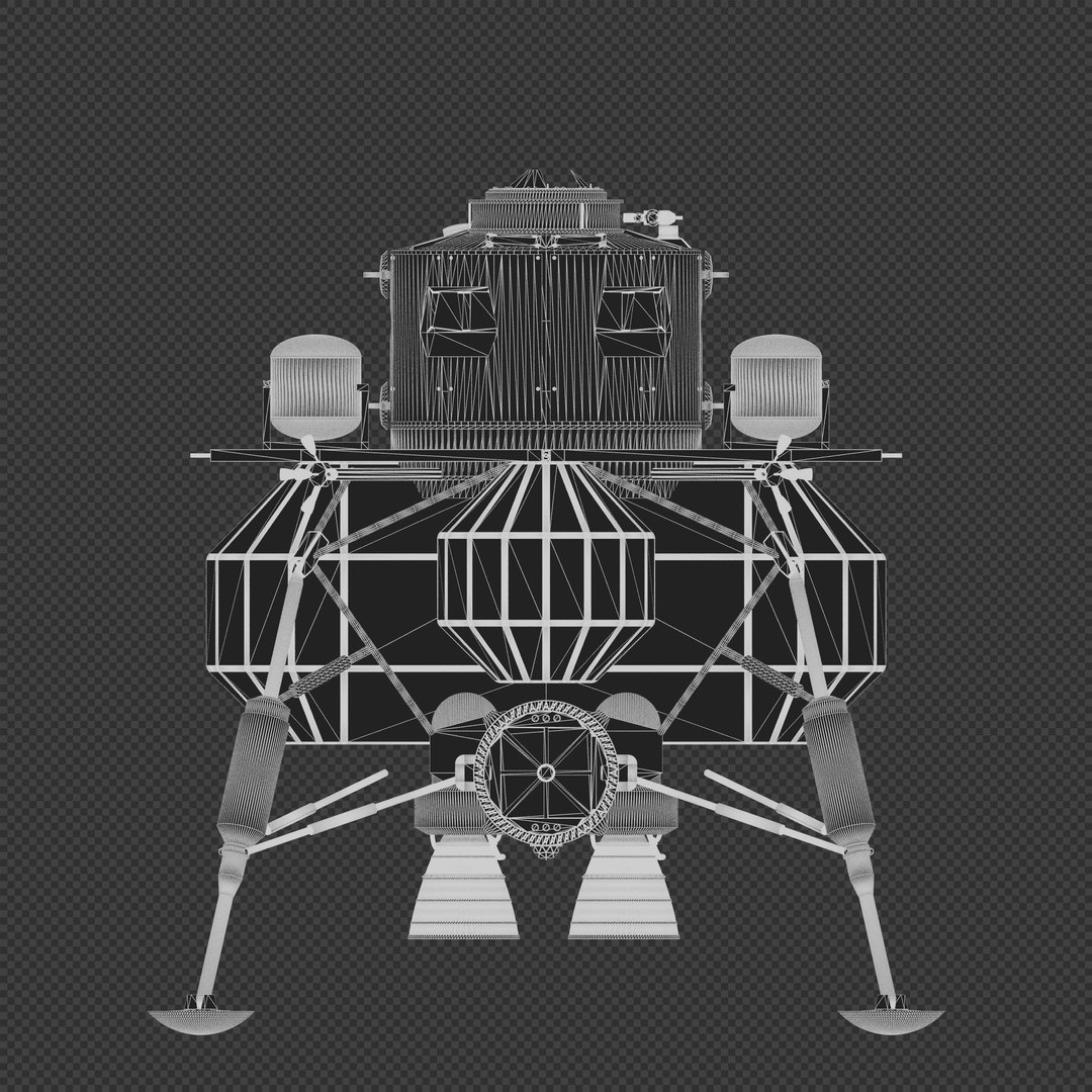 Eagle Engineering Lunar Lander 3D - TurboSquid 1963138