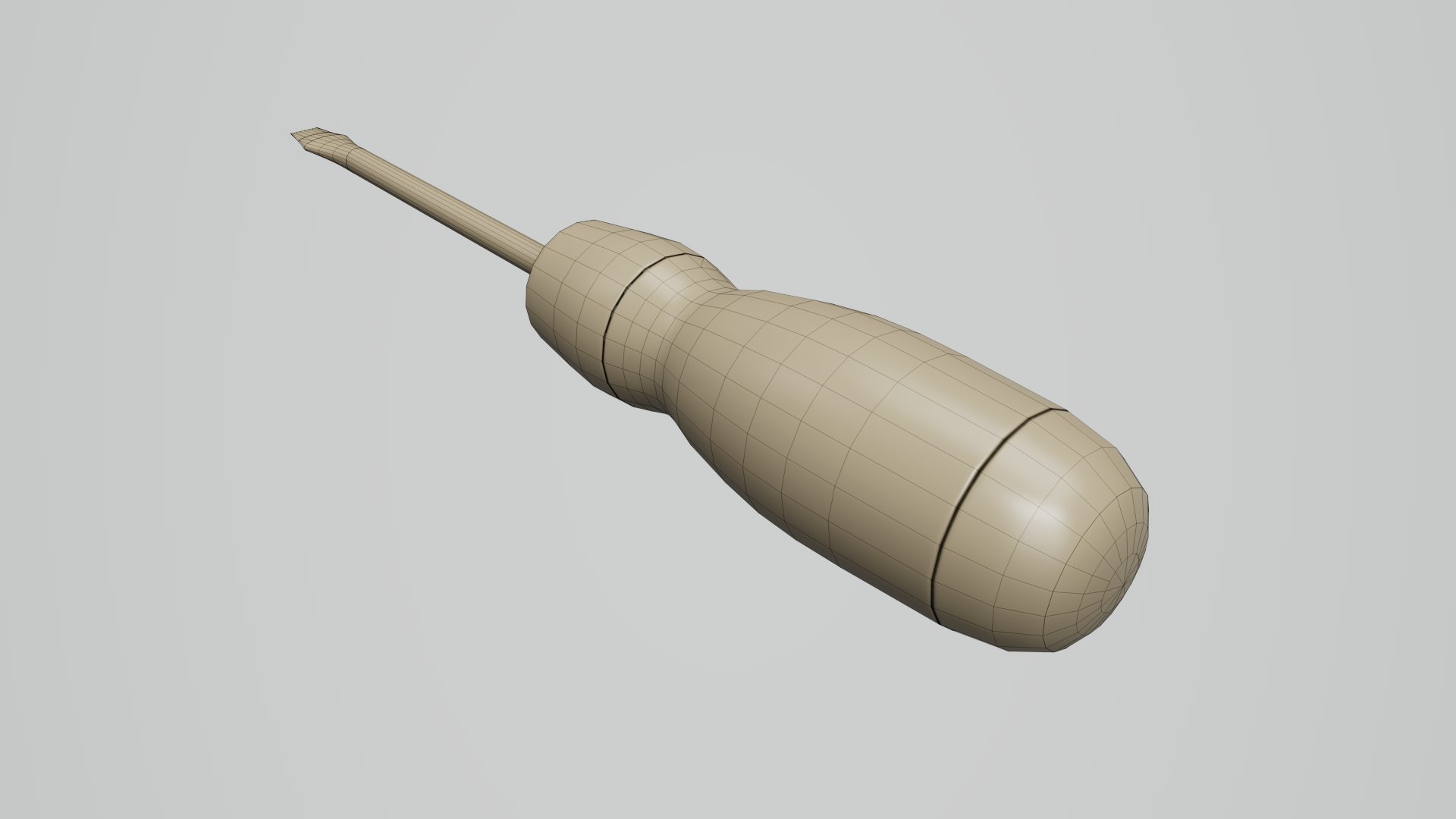 3D Screwdriver 01 - TurboSquid 2195932