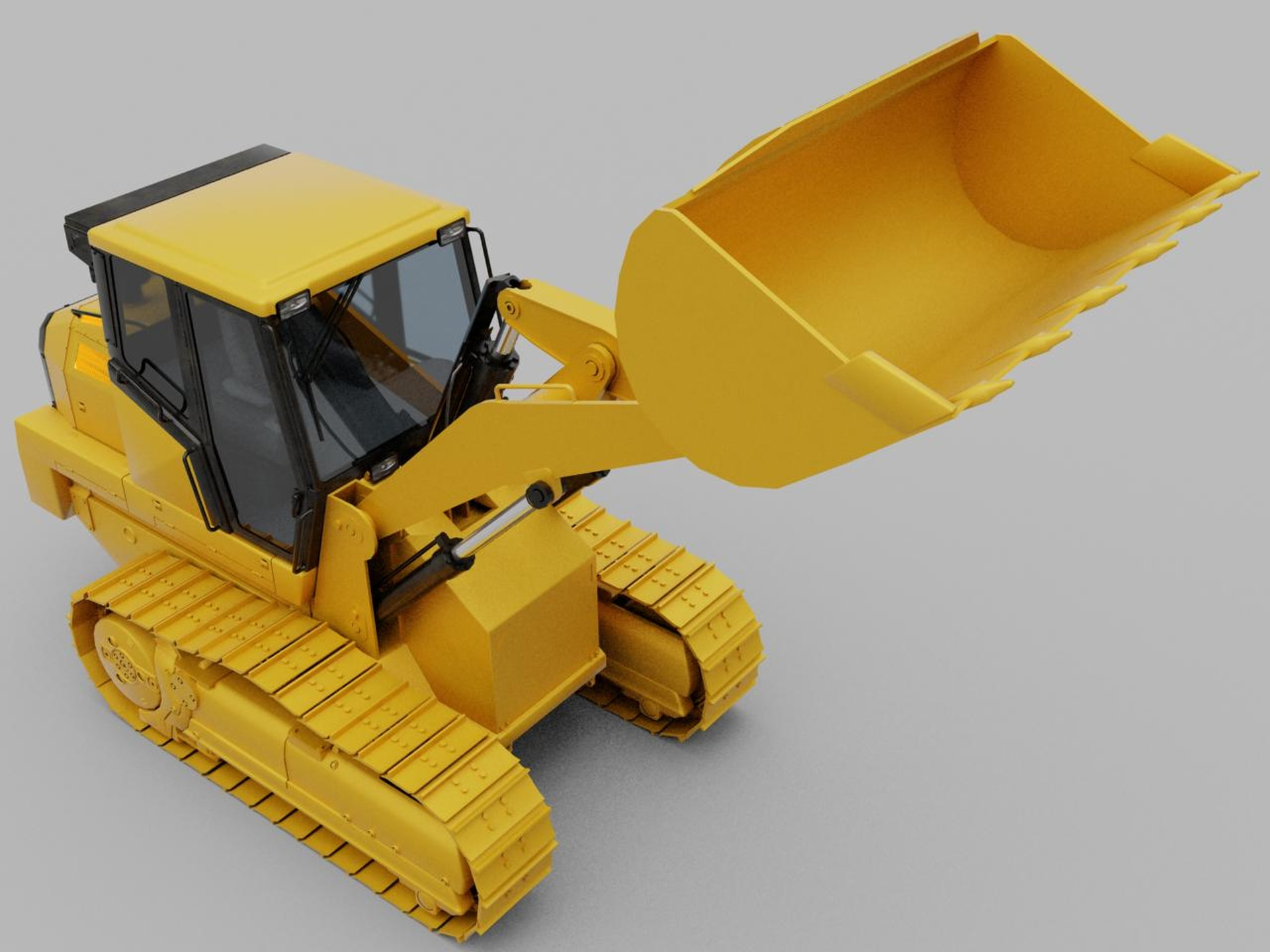 Tracked loader 3D model - TurboSquid 1658500