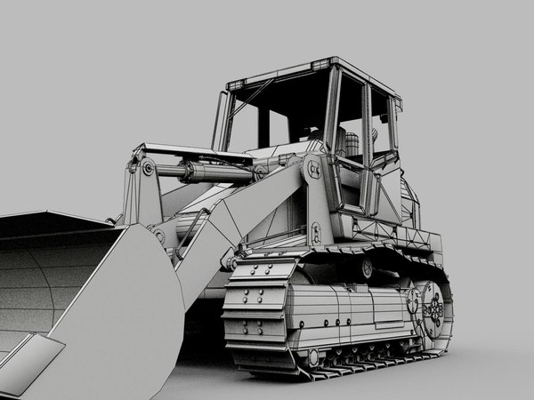 Tracked loader 3D model - TurboSquid 1658500
