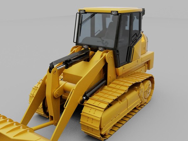Tracked loader 3D model - TurboSquid 1658500