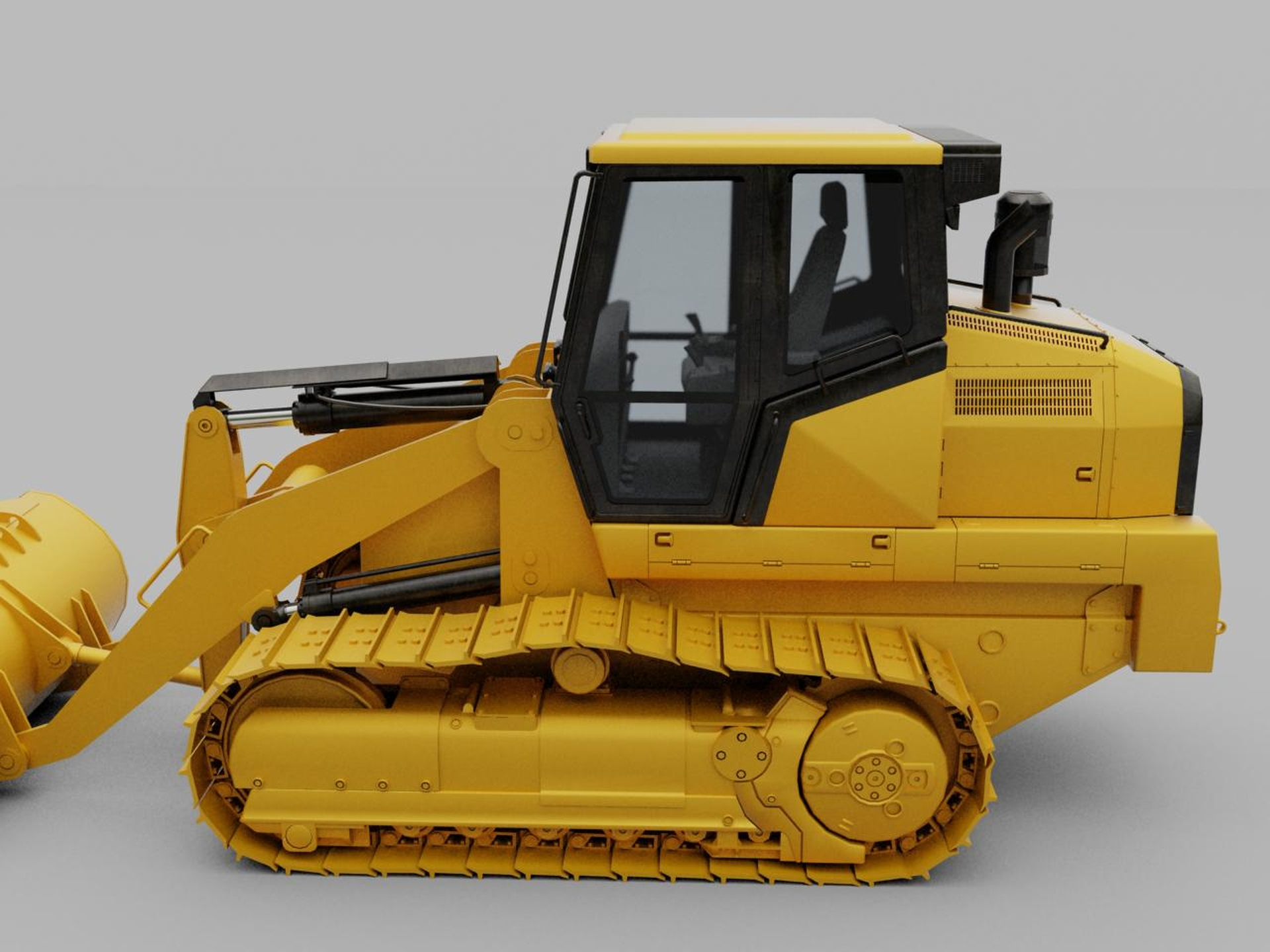 Tracked loader 3D model - TurboSquid 1658500