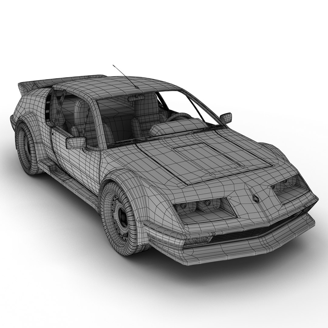 3d Renault Alpine A310