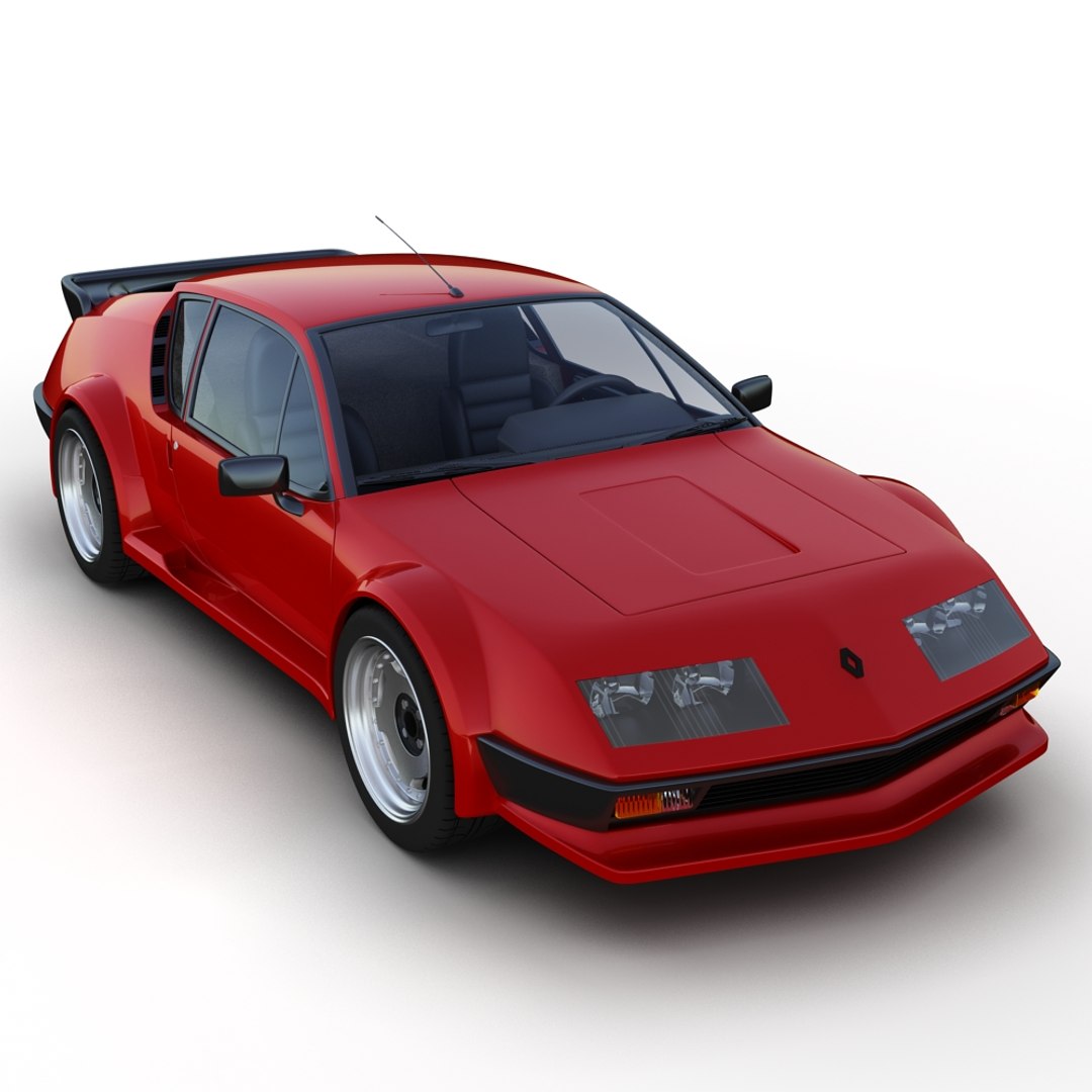 3d Renault Alpine A310