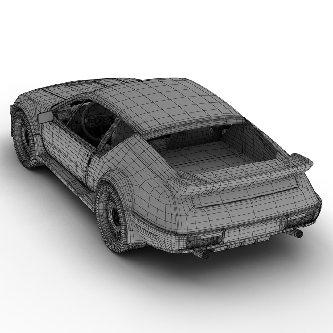 3d Renault Alpine A310