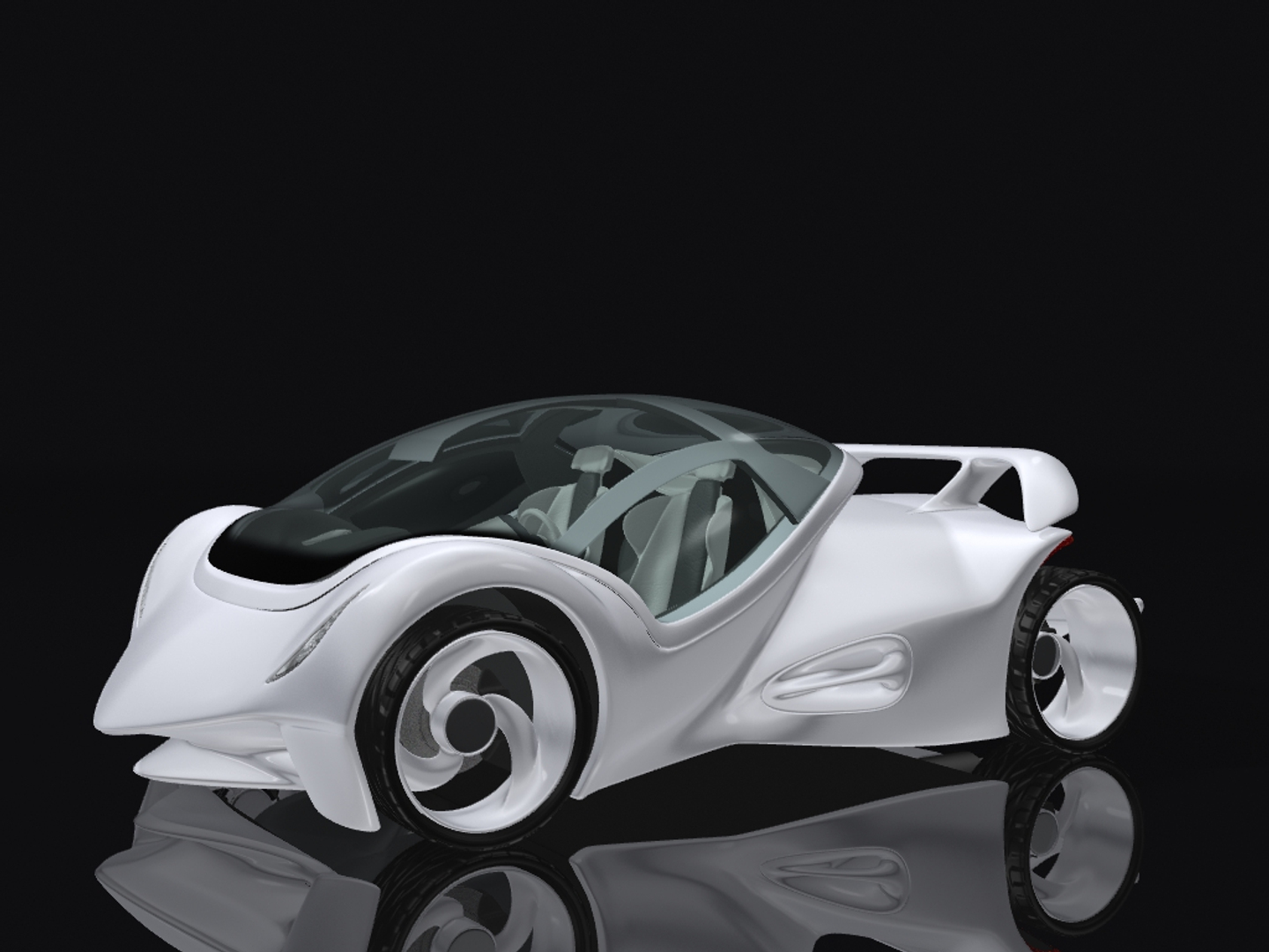 concept car 3d 3ds