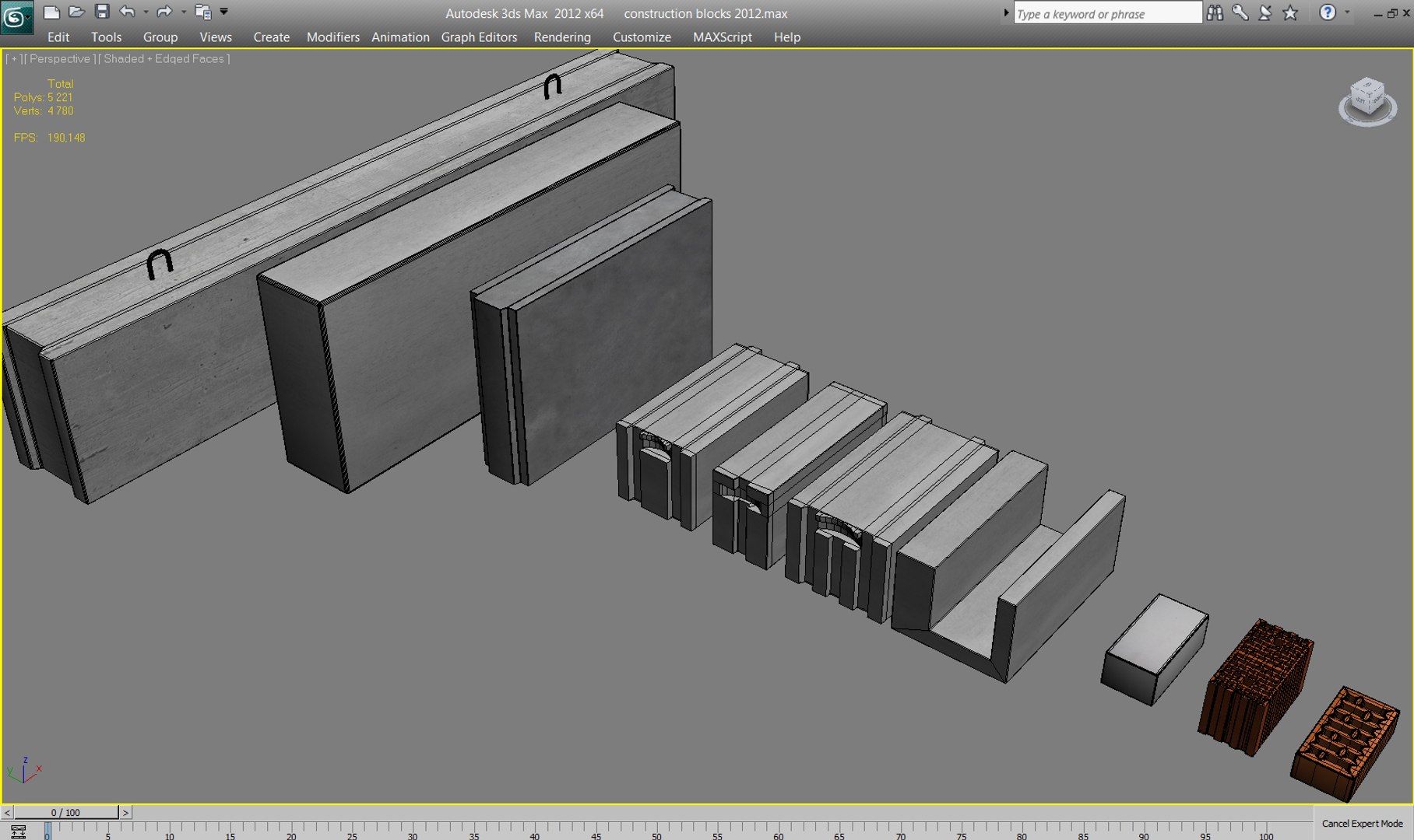 Free 3D Model Construction Blocks - TurboSquid 1371303