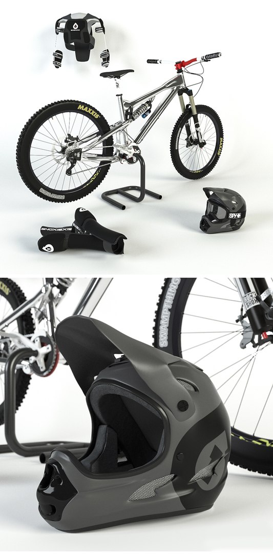 3D Intense SS 2009 Bicycle - TurboSquid 2314119