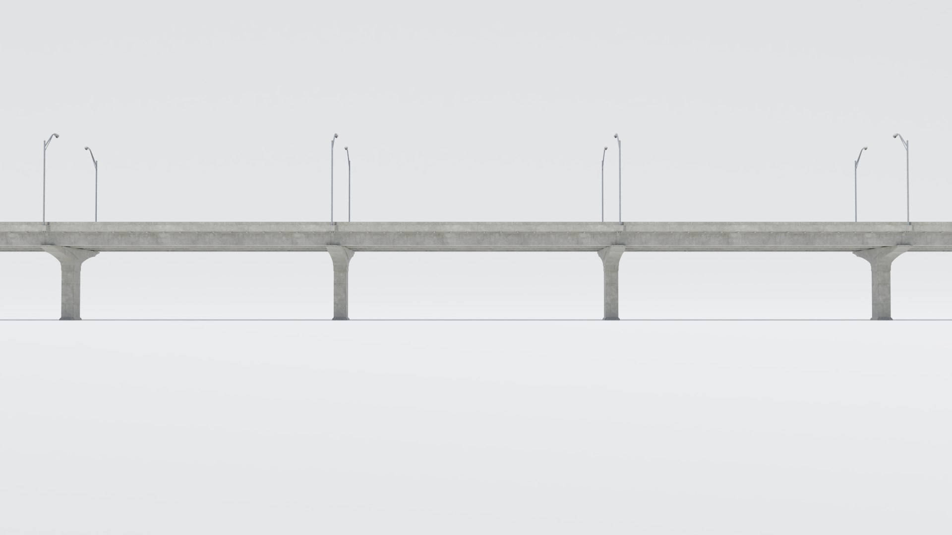 Elevated Highway 3D Model - TurboSquid 1842280