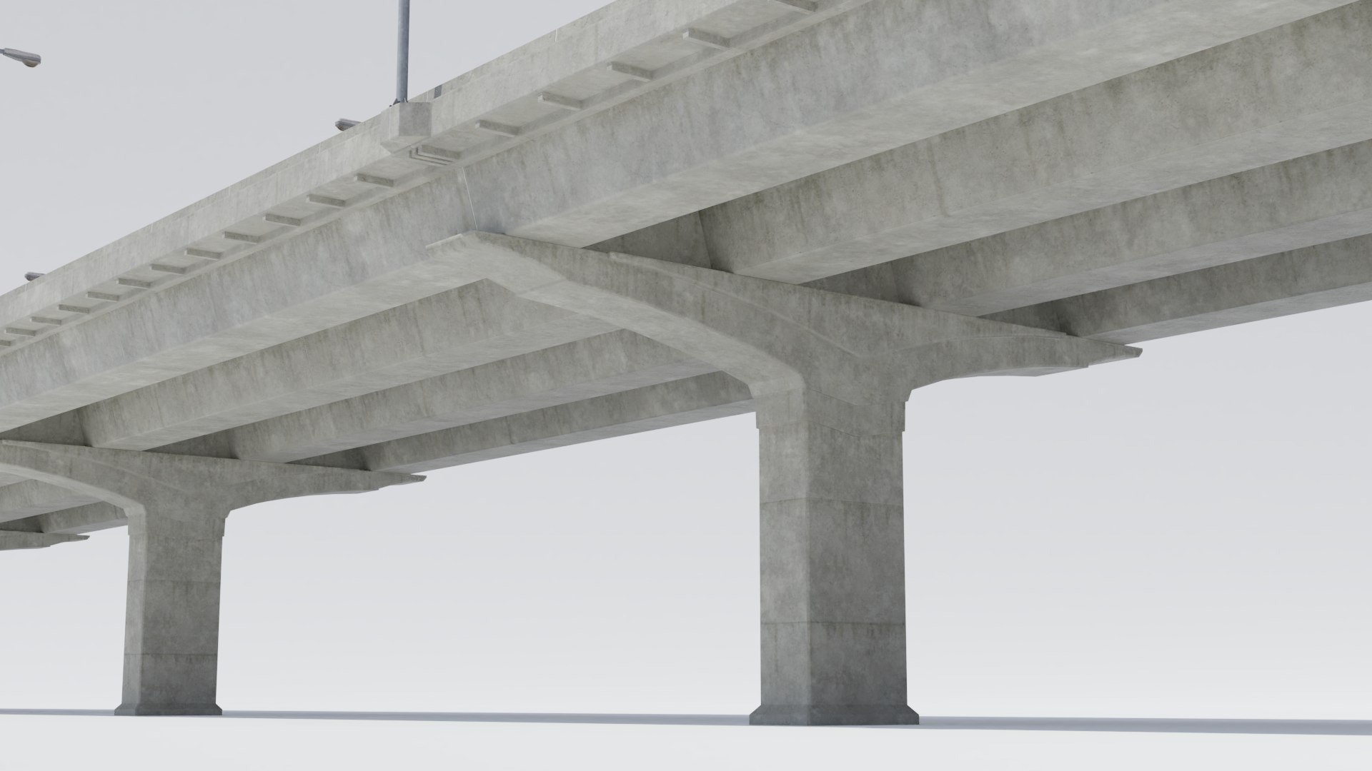 Elevated Highway 3D Model - TurboSquid 1842280
