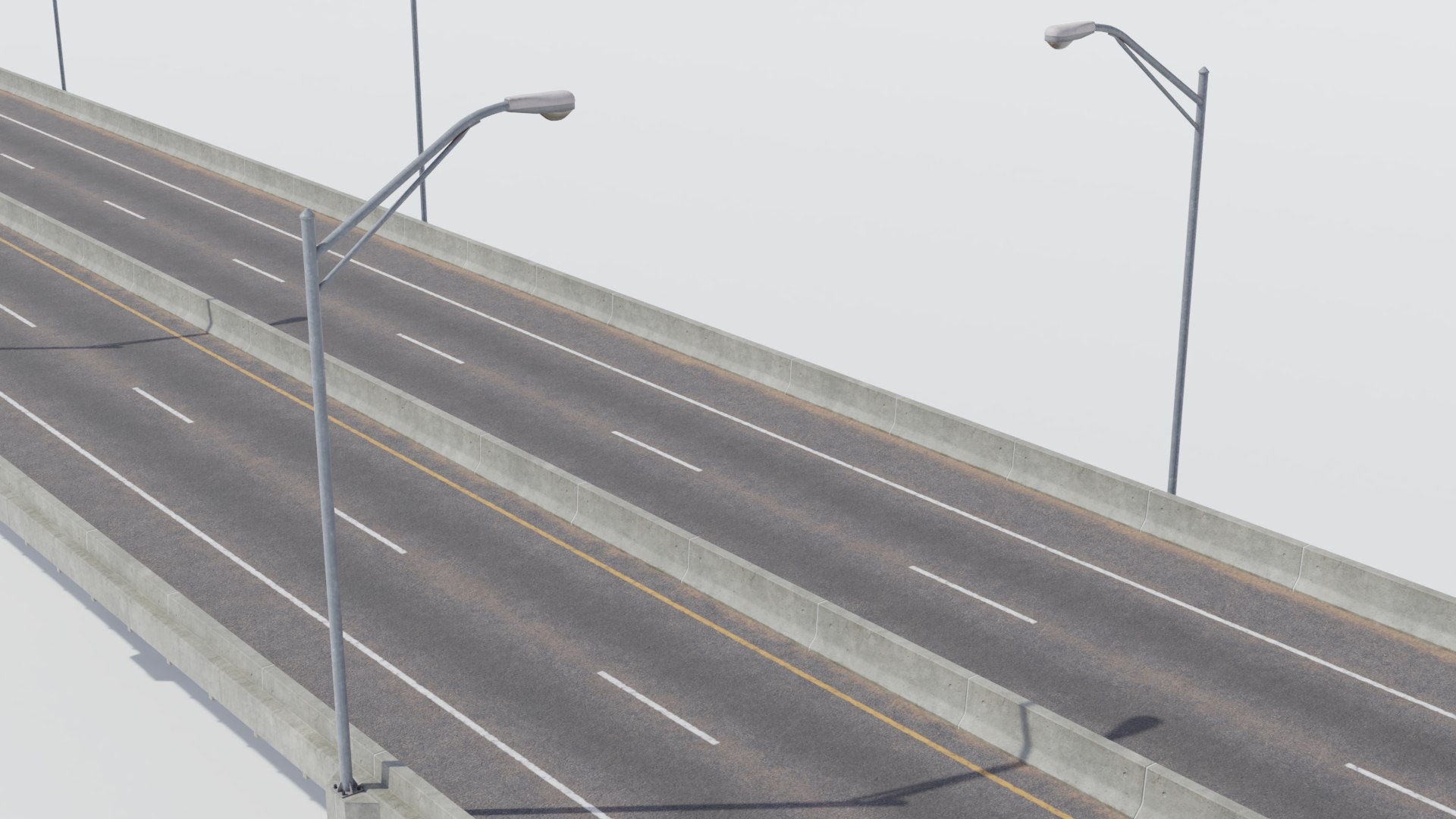 Elevated Highway 3D Model - TurboSquid 1842280