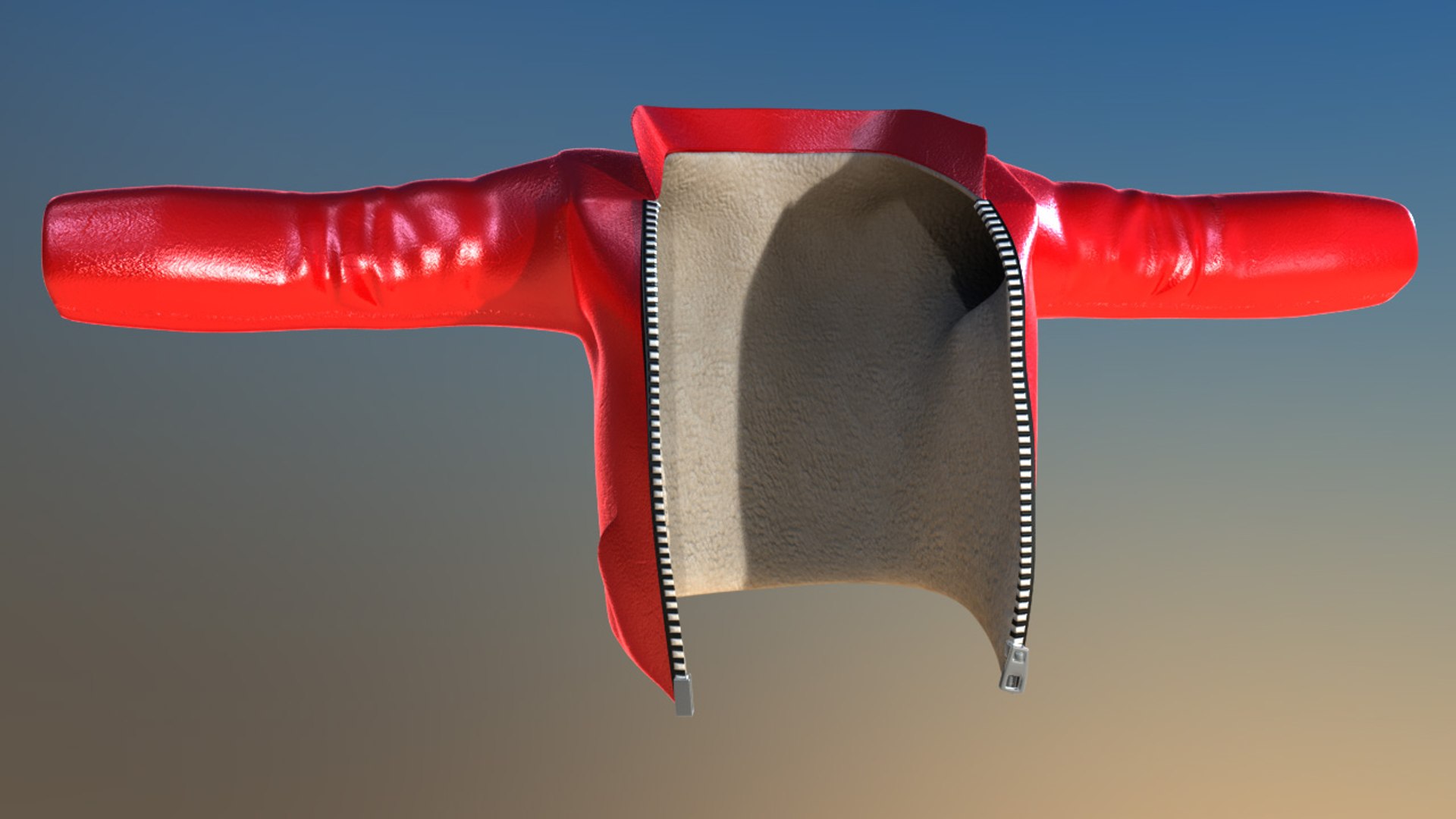 cartoon leather jacket x