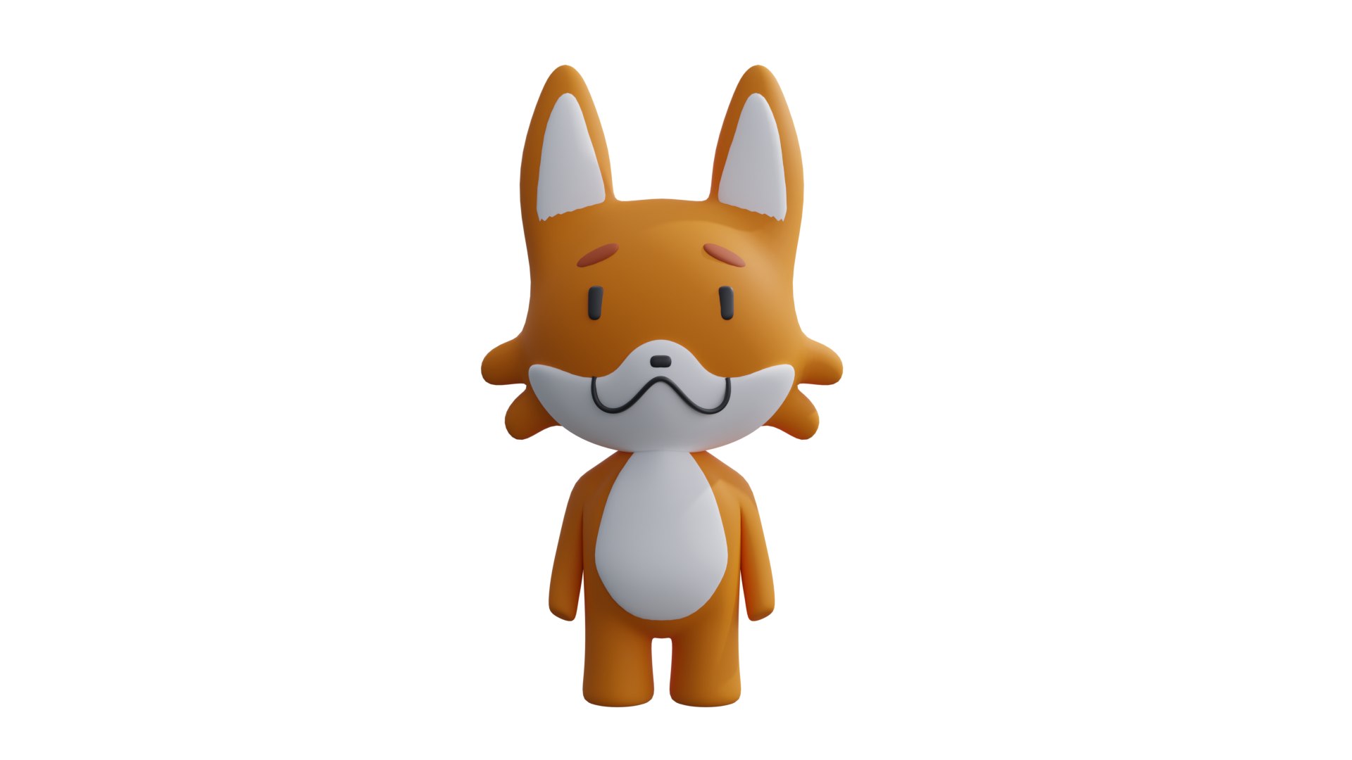 3d Character Modelling FOX - 3d Cartoon Character Model Fox - 3d ...