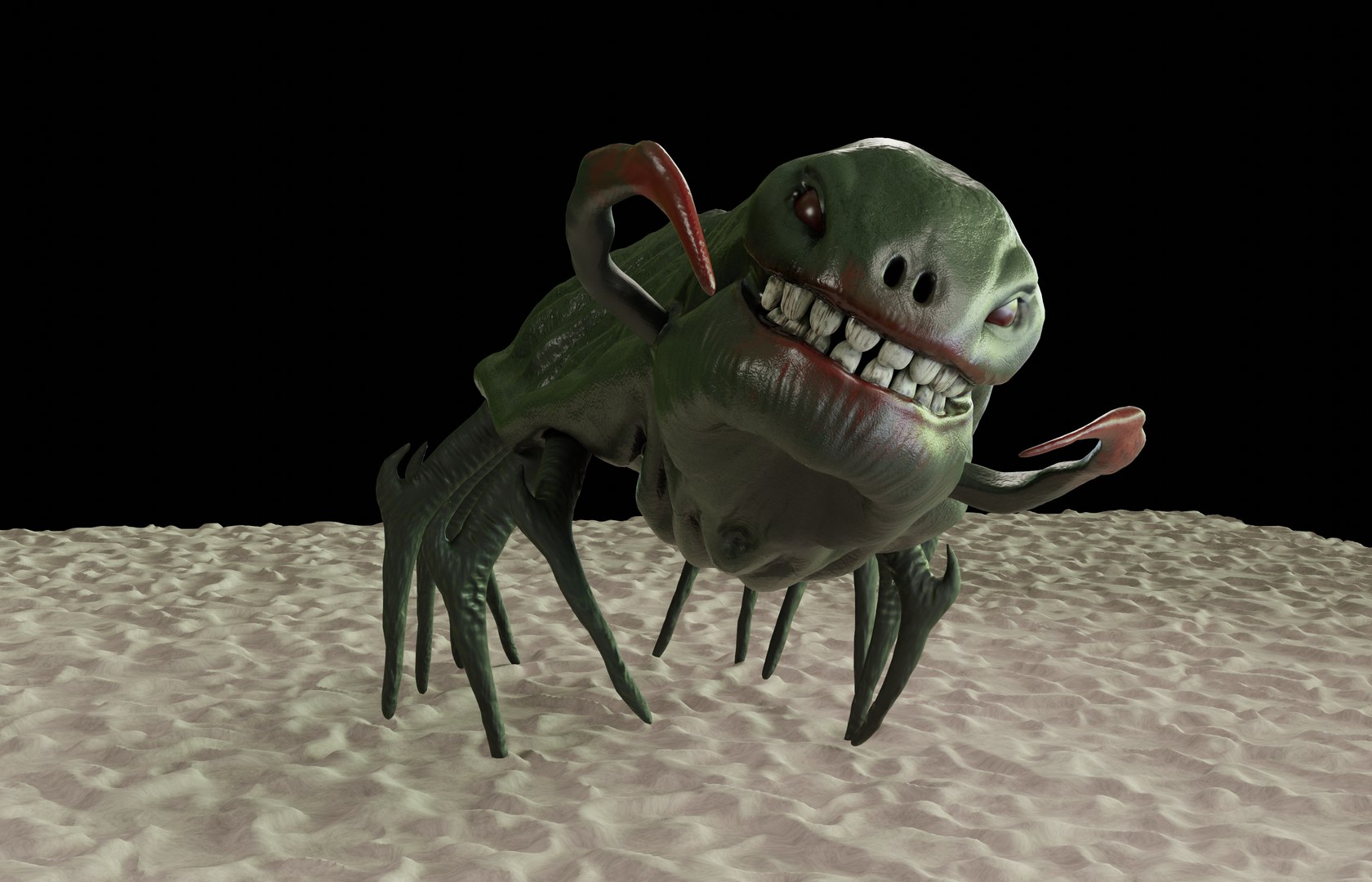Predator creature 3D model - TurboSquid 1814377