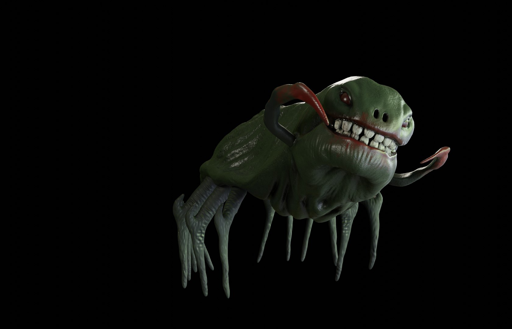 Predator creature 3D model - TurboSquid 1814377