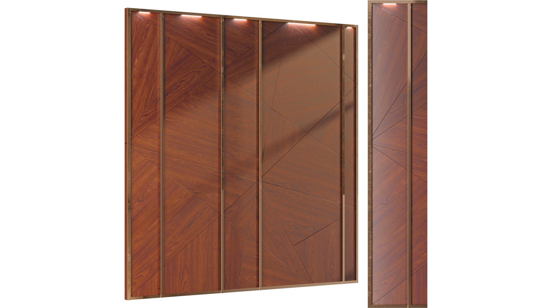 3D Model Wall Panel 0292-shpon - TurboSquid 2374013