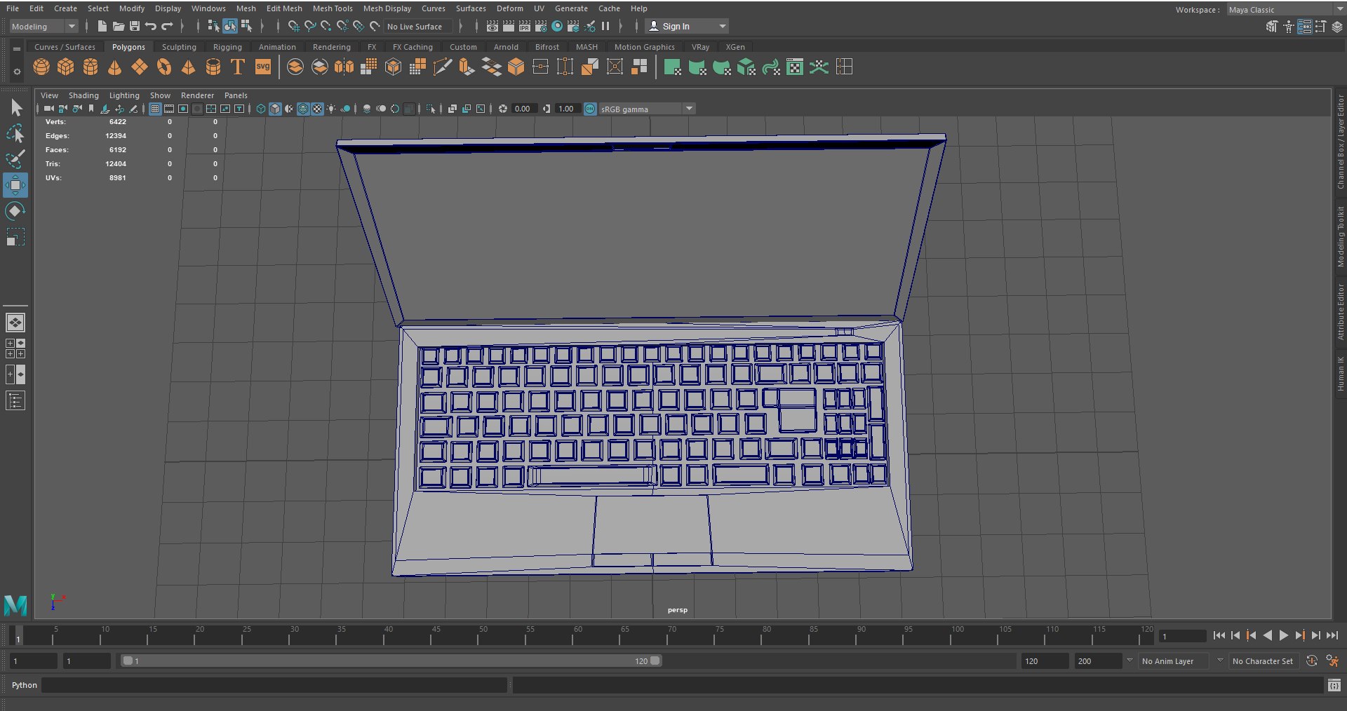 Laptop 3D model - TurboSquid 1333739