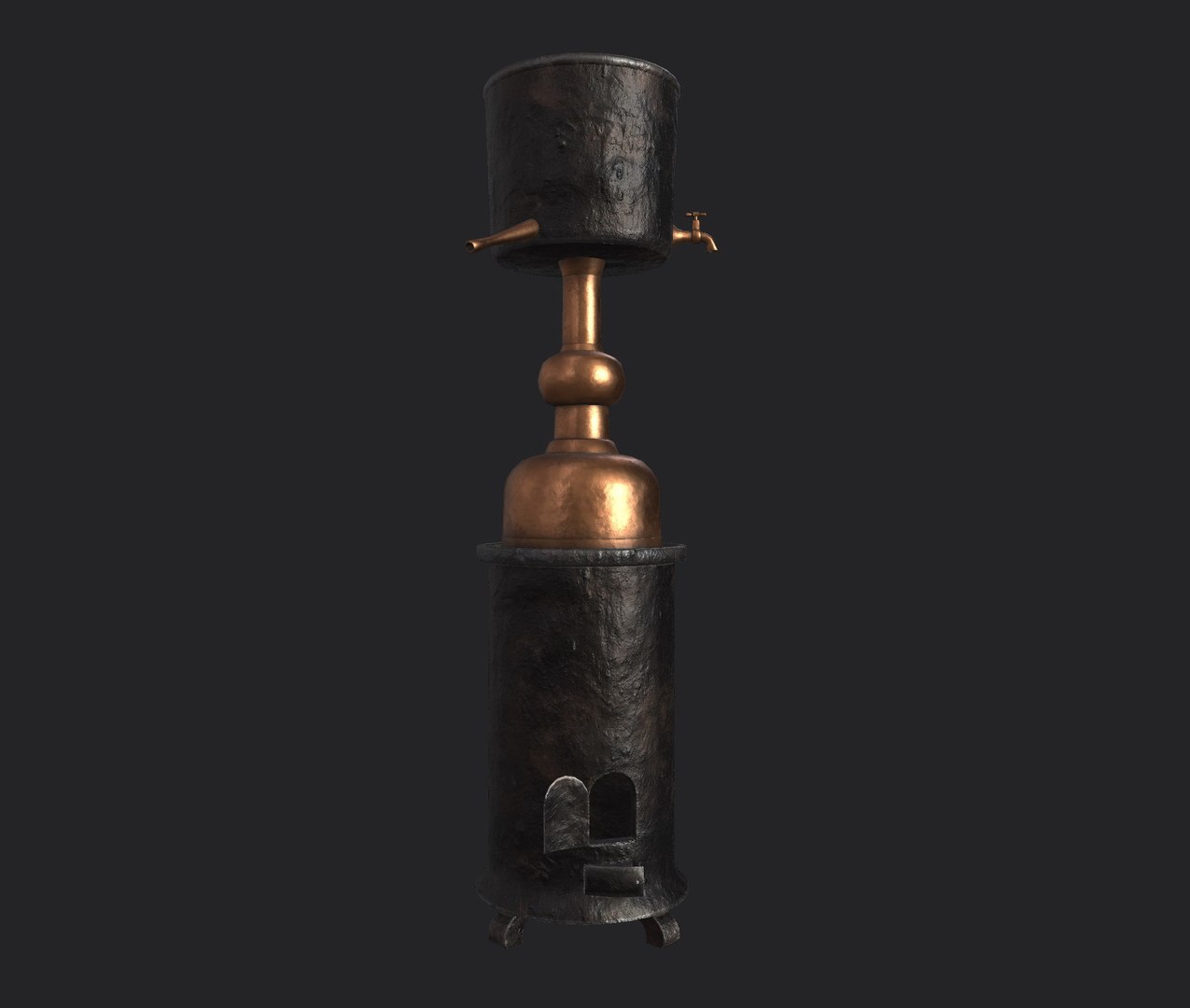 3D Alchemical Distiller Model - TurboSquid 1544031