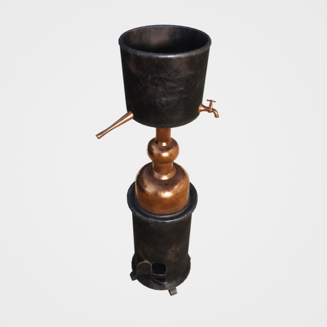 3D alchemical distiller model - TurboSquid 1544031