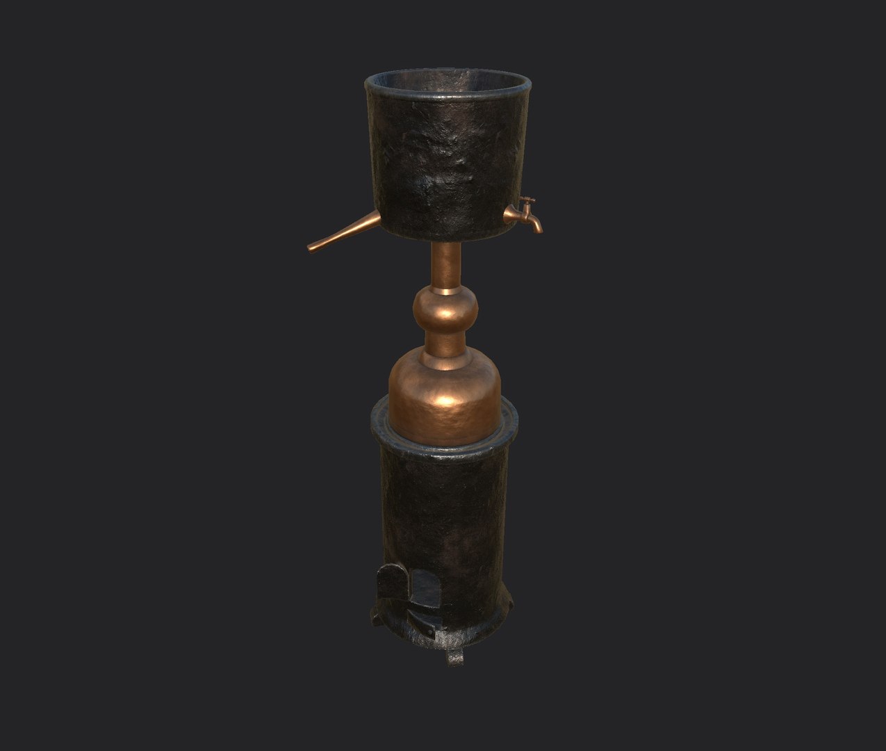 3D Alchemical Distiller Model - TurboSquid 1544031