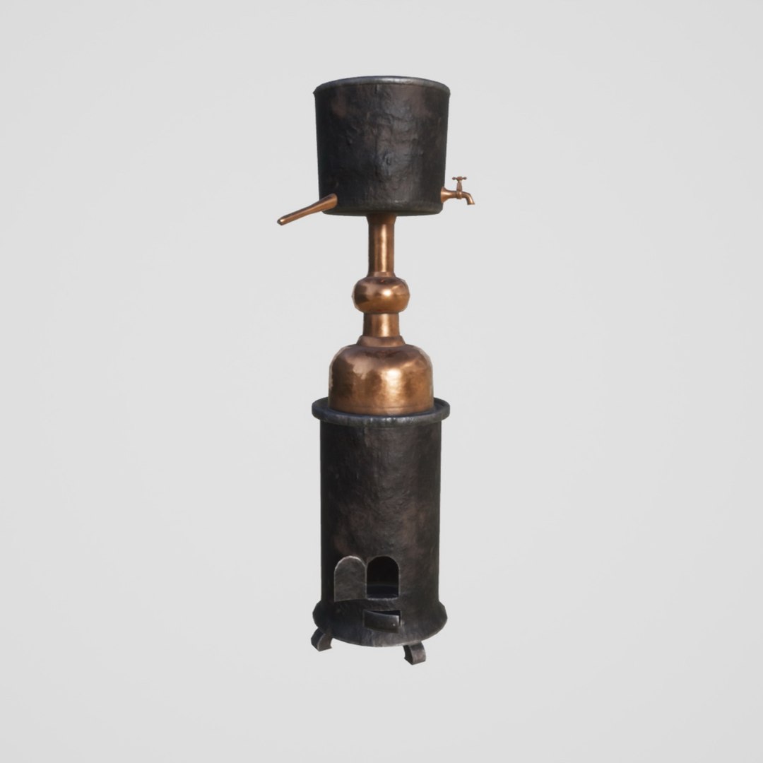 3D Alchemical Distiller Model - TurboSquid 1544031