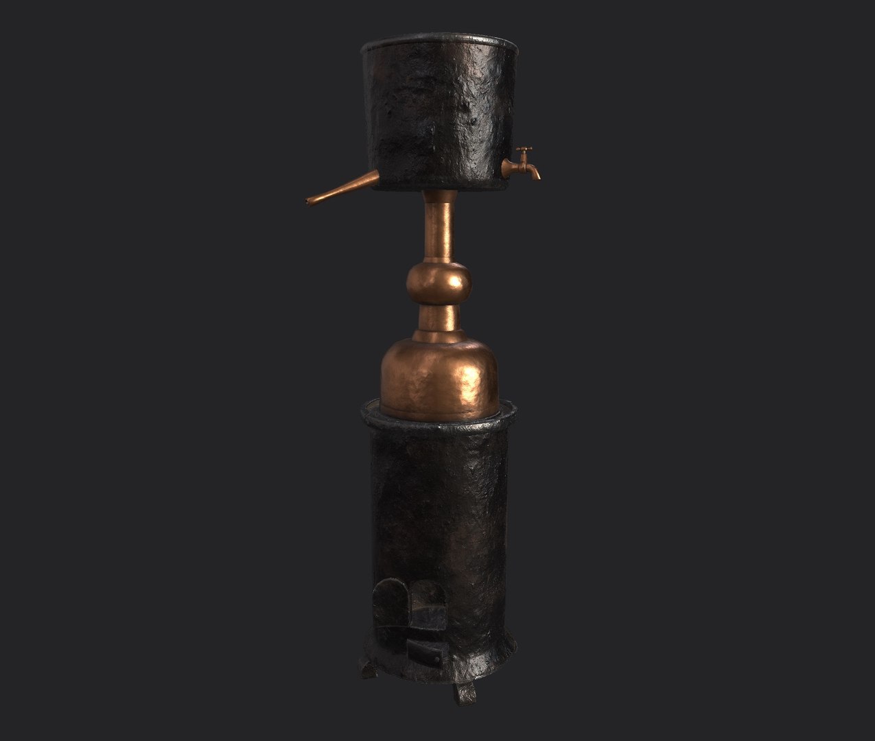 3D Alchemical Distiller Model - TurboSquid 1544031
