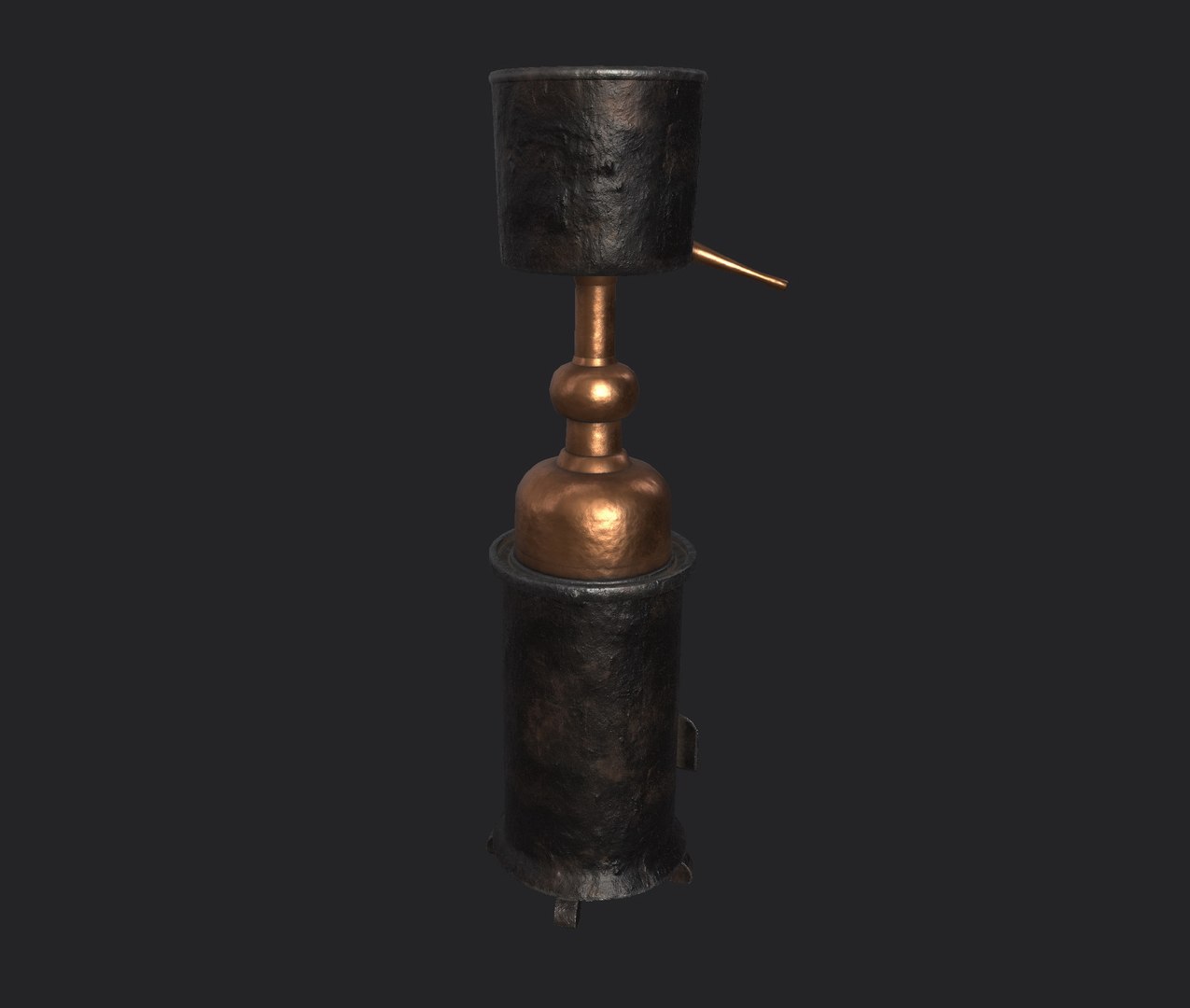3D alchemical distiller model - TurboSquid 1544031