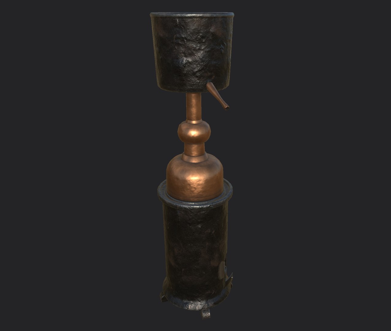 3D Alchemical Distiller Model - TurboSquid 1544031