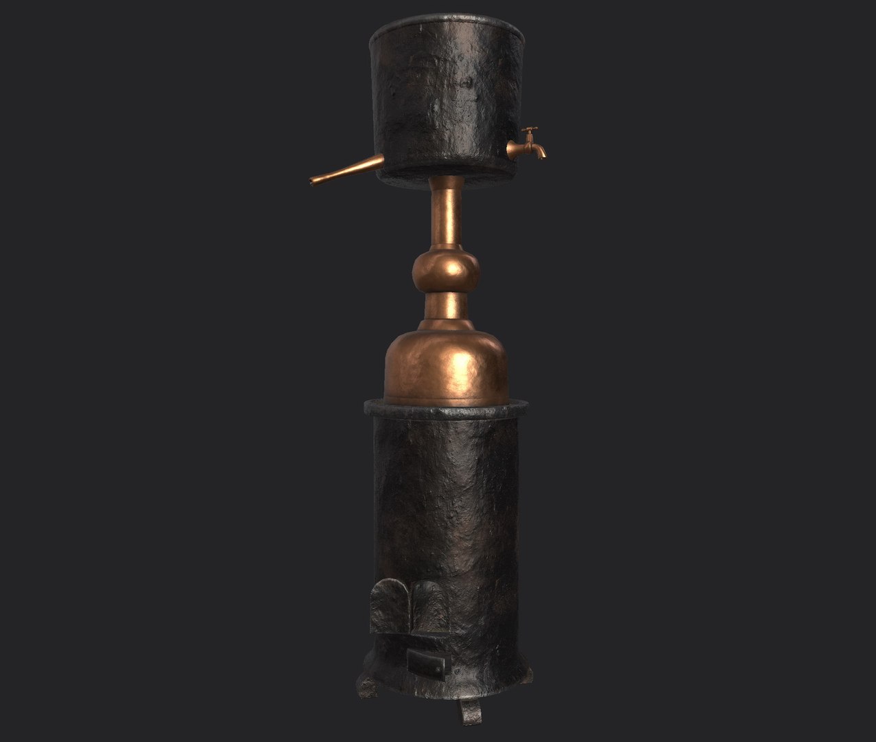 3D Alchemical Distiller Model - TurboSquid 1544031