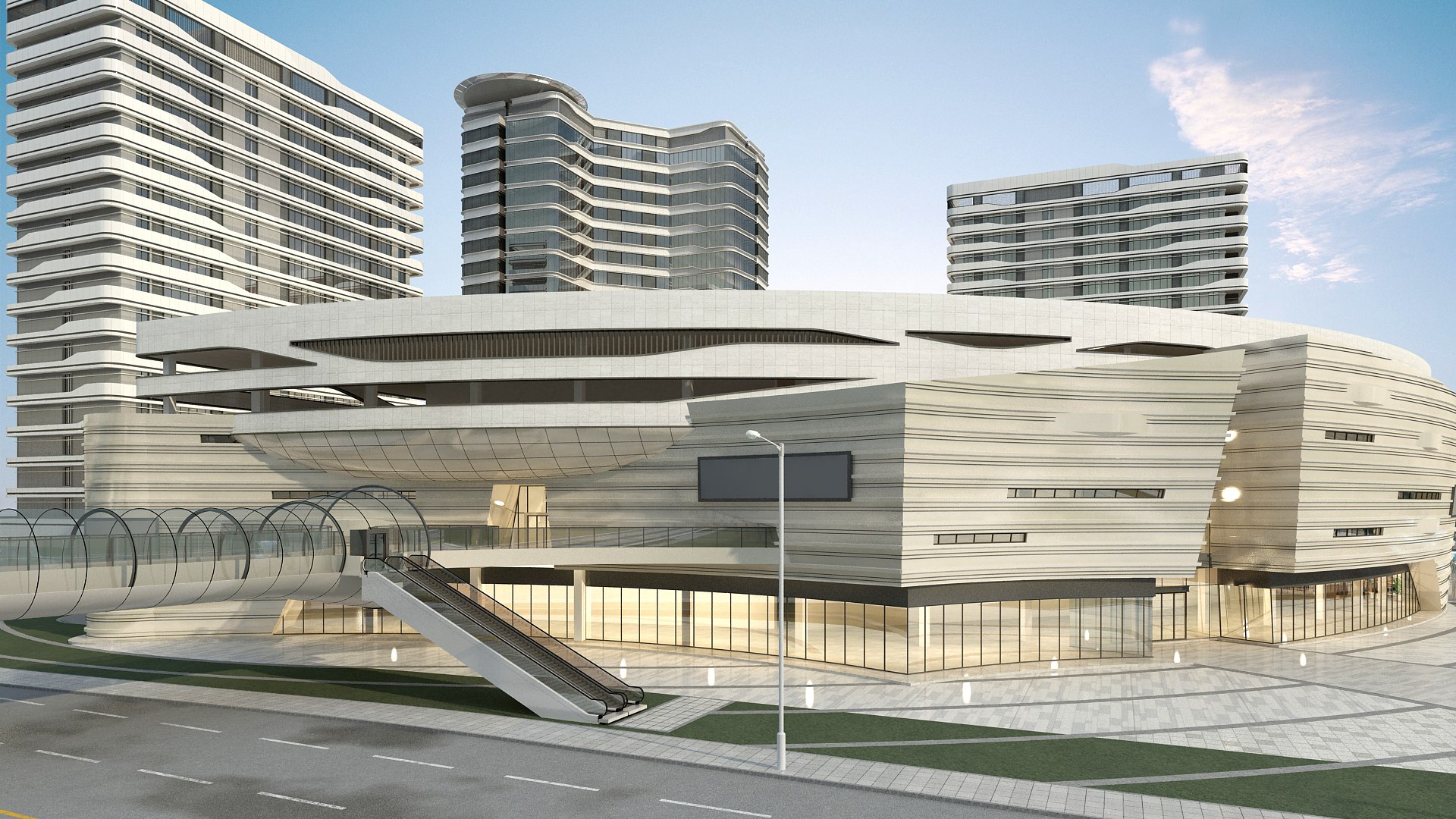 Modern Building Collection 12 3D Model - TurboSquid 1991028