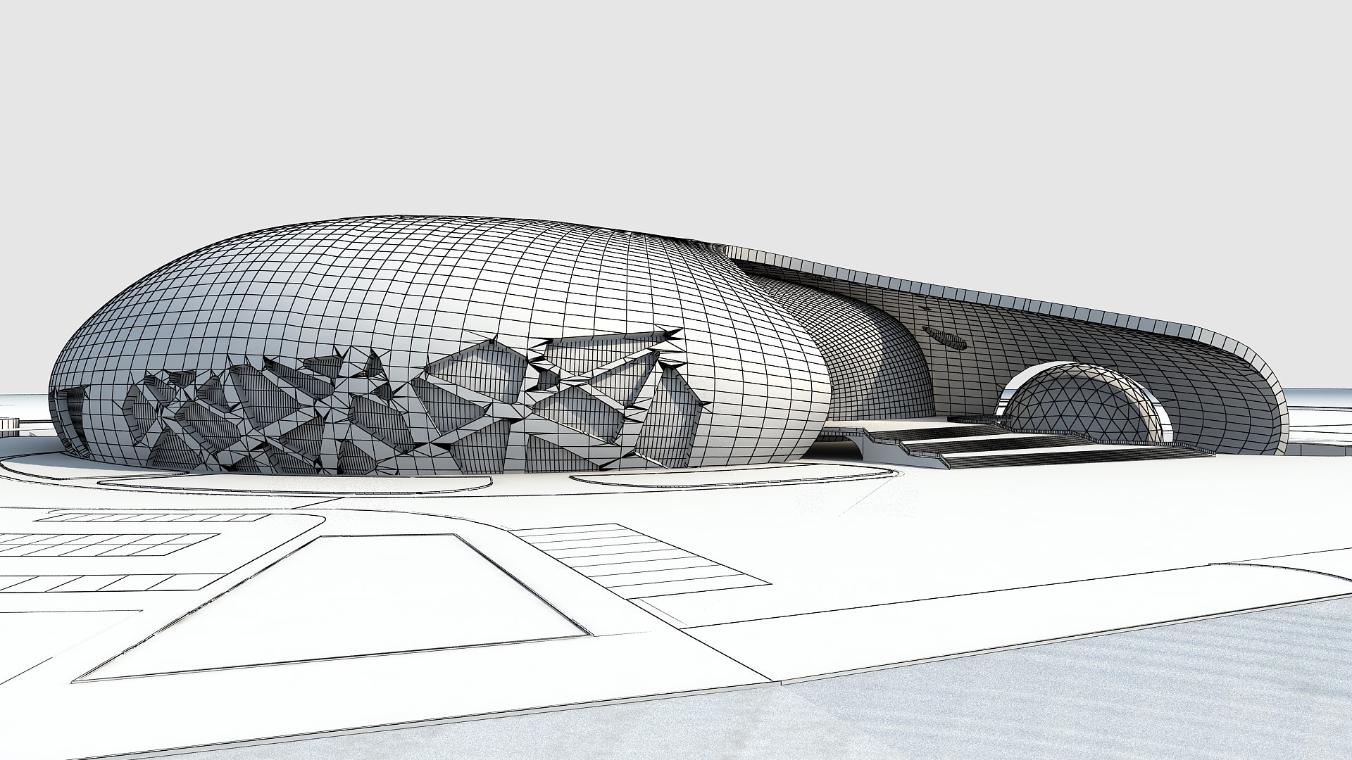 Modern Building Collection 12 3D Model - TurboSquid 1991028