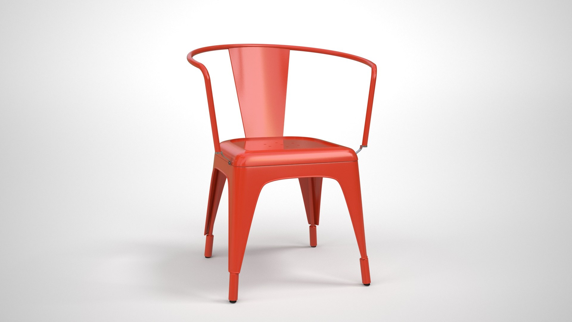 3D Tolix Chair - TurboSquid 1247456