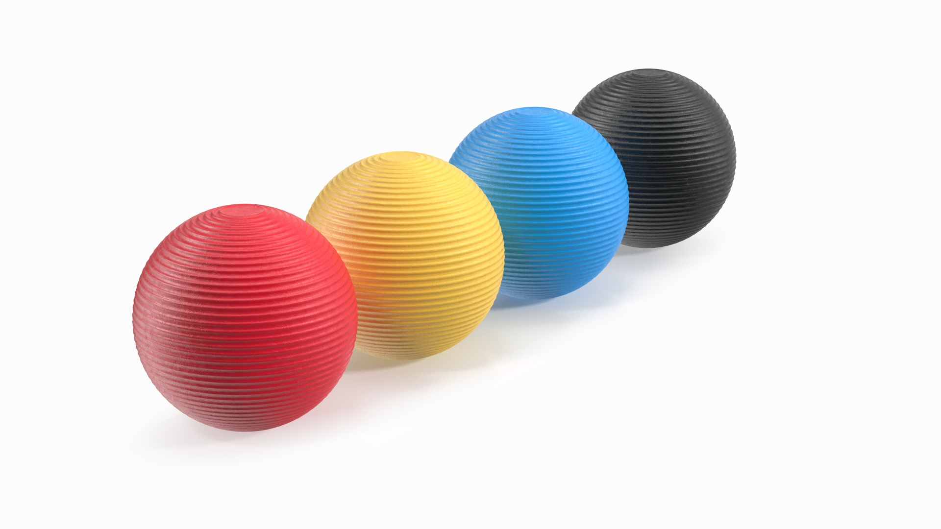 3D Croquet Balls - TurboSquid 2184183
