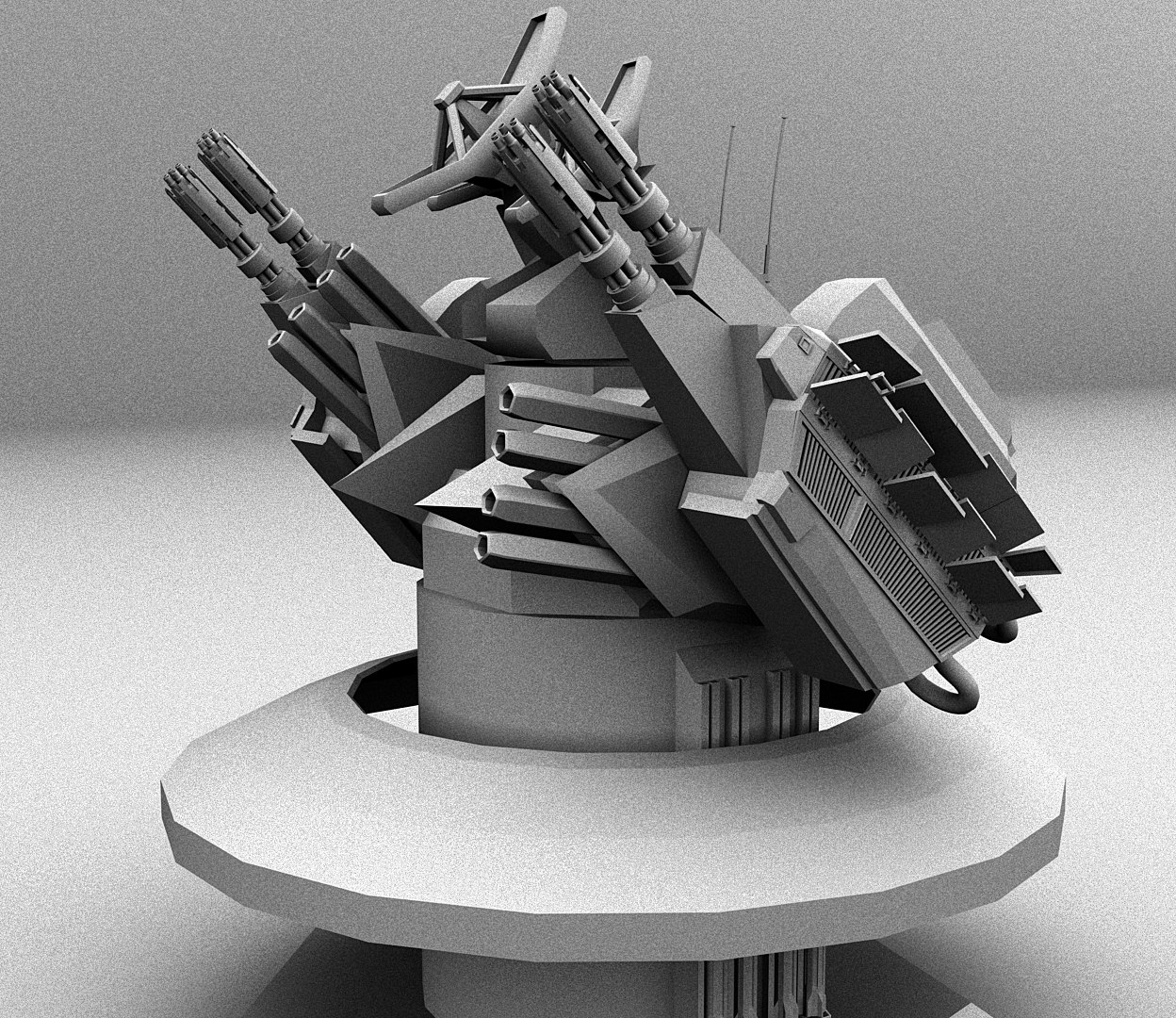 3D Weapon Ciws Turret - TurboSquid 1185579