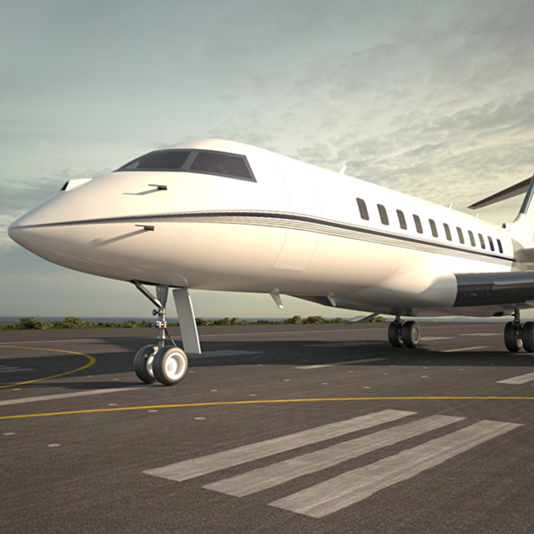 3D bombardier global express model - TurboSquid 1305111