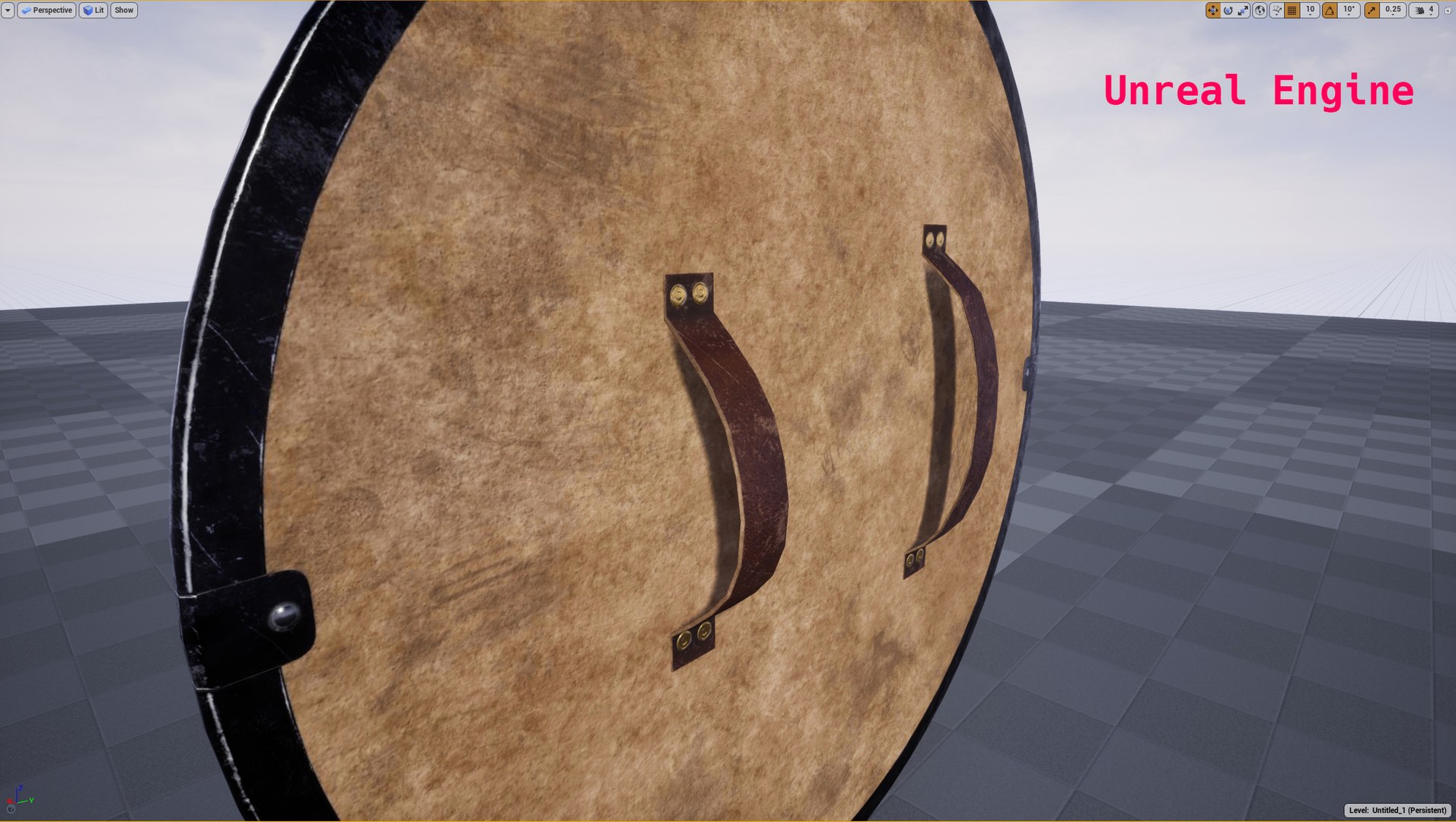 Historically Viking Serpent Shield 3D Model - TurboSquid 1418463
