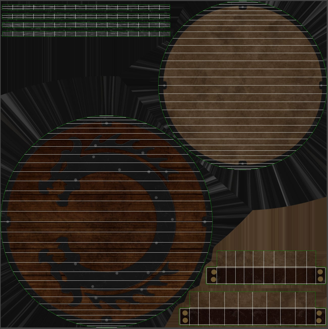 Historically viking serpent shield 3D model - TurboSquid 1418463