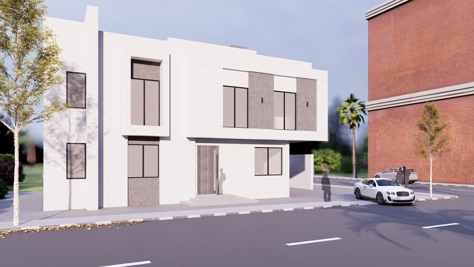 3D Modern Building 37 House - TurboSquid 1967800