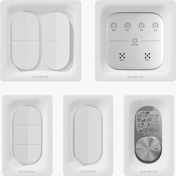 modelo 3d Switches Raemian - TurboSquid 2104391