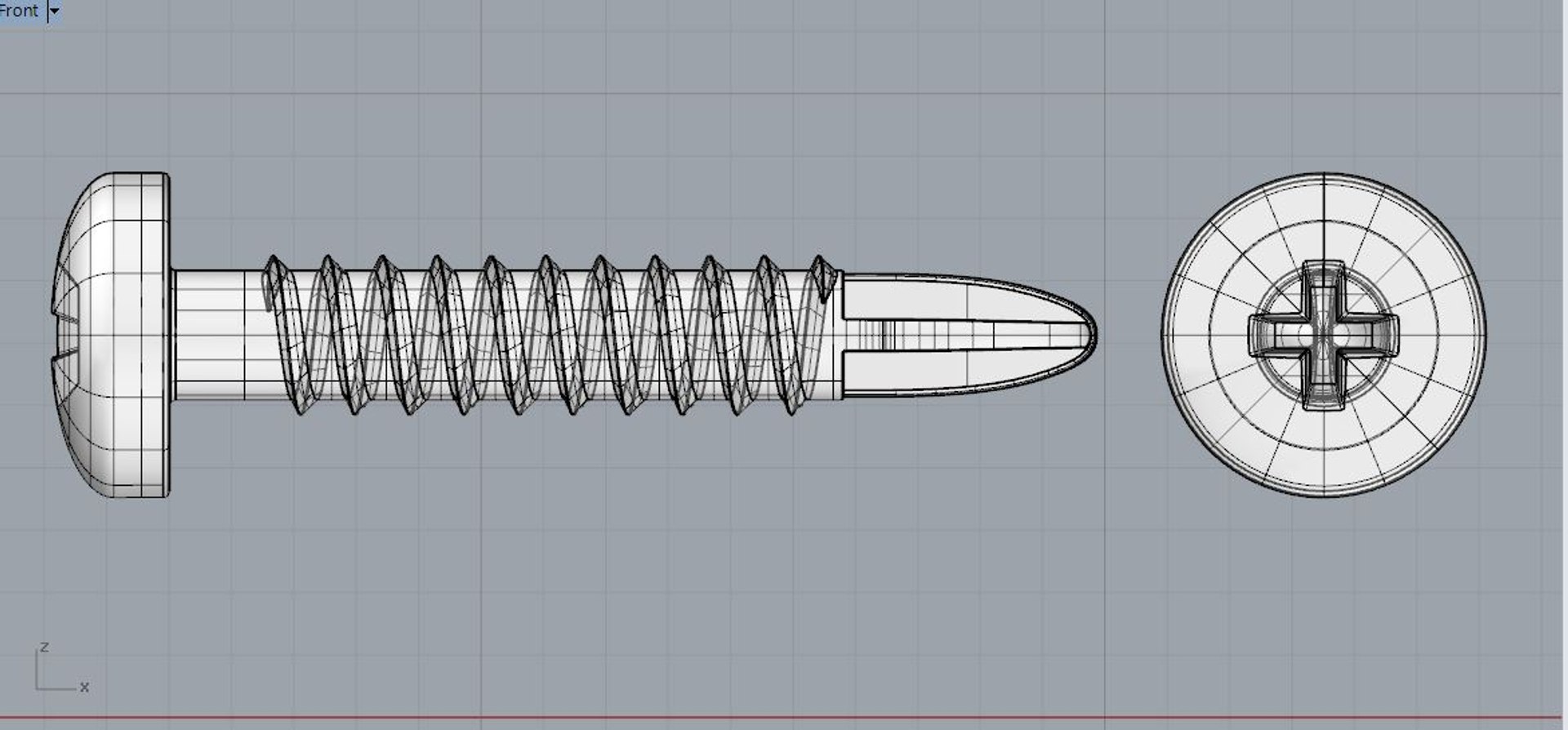 Screw Clear Printable Print 3D Model - TurboSquid 1164658