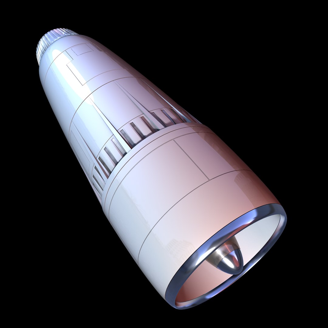 jet turbine 3d model