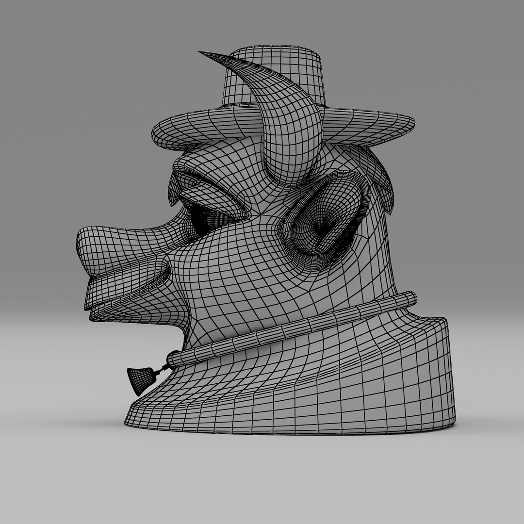3D cow head model - TurboSquid 1688255