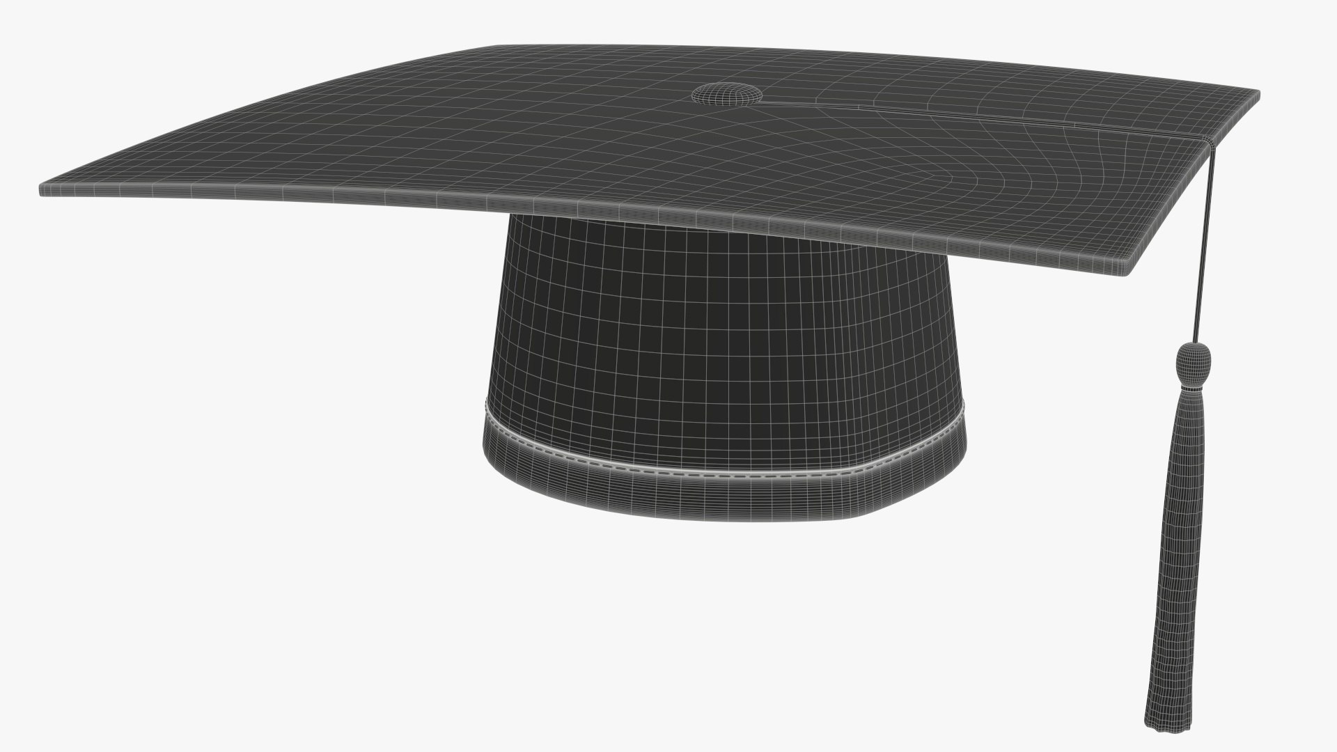 3D Model Graduation Cap Tassel - TurboSquid 1389036