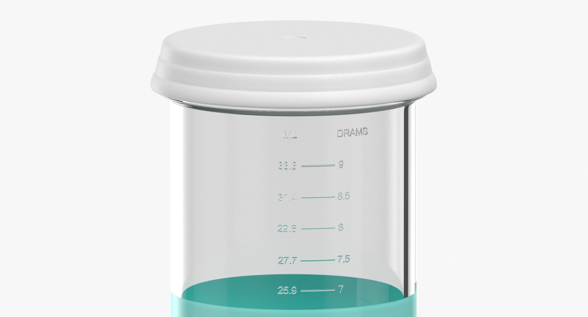 Pill Pod Vial 9dram 33ml Full Model - TurboSquid 2052704