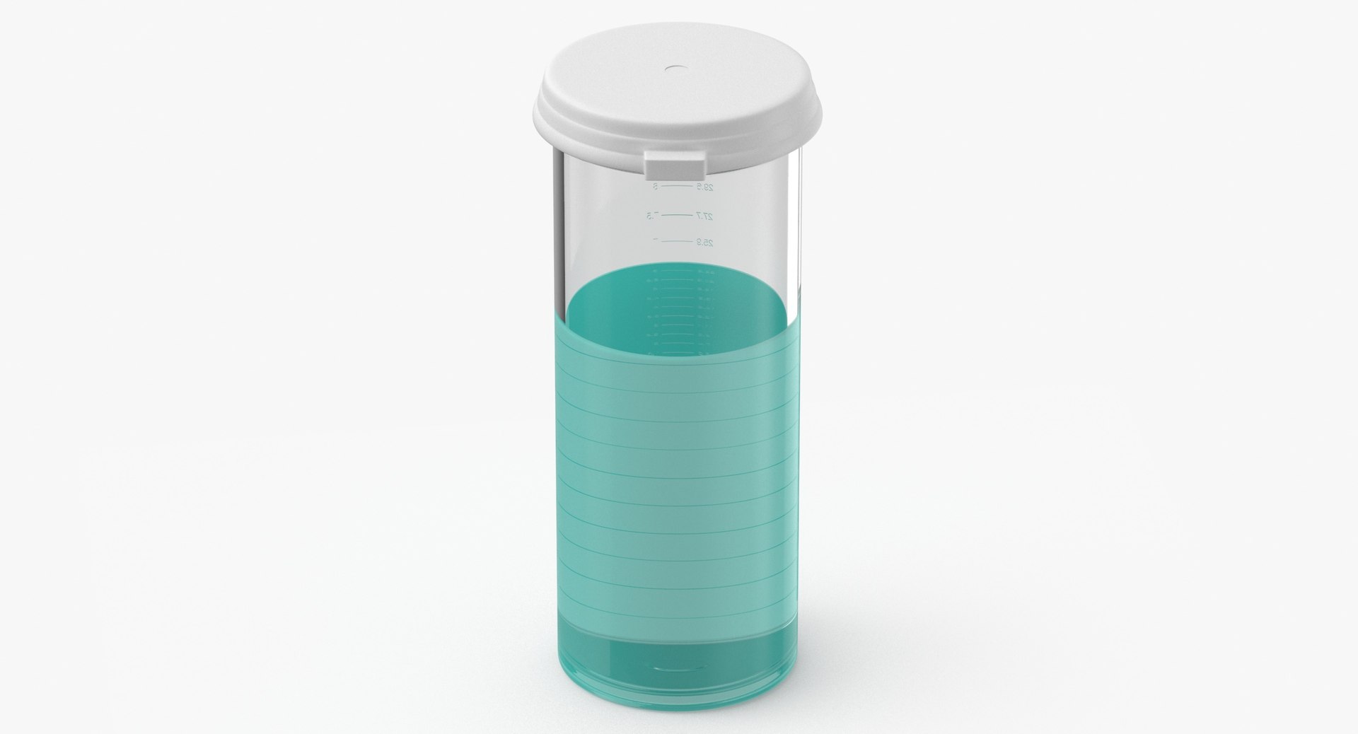 Pill Pod Vial 9dram 33ml Full Model - TurboSquid 2052704