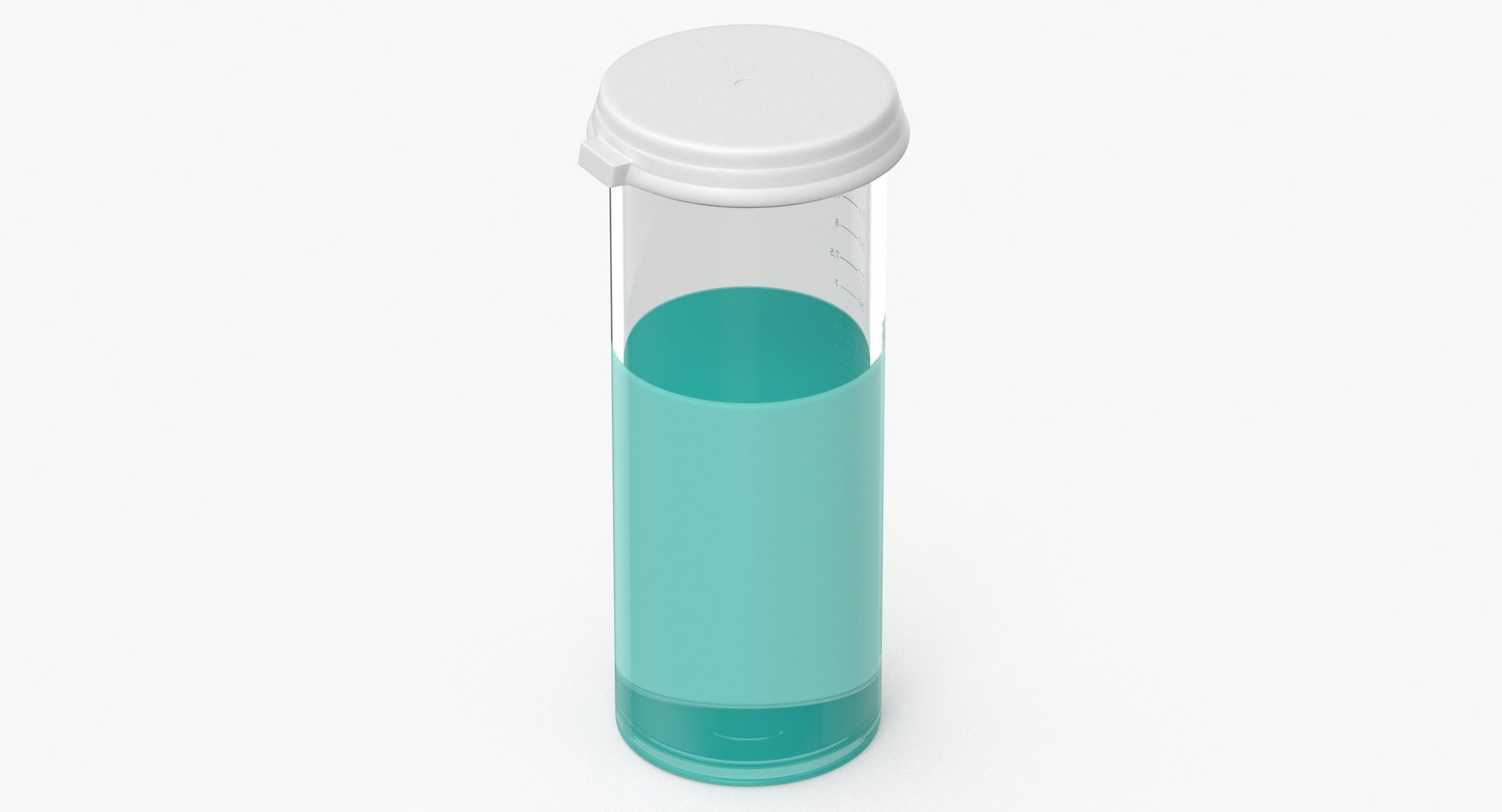 Pill Pod Vial 9dram 33ml Full Model - TurboSquid 2052704
