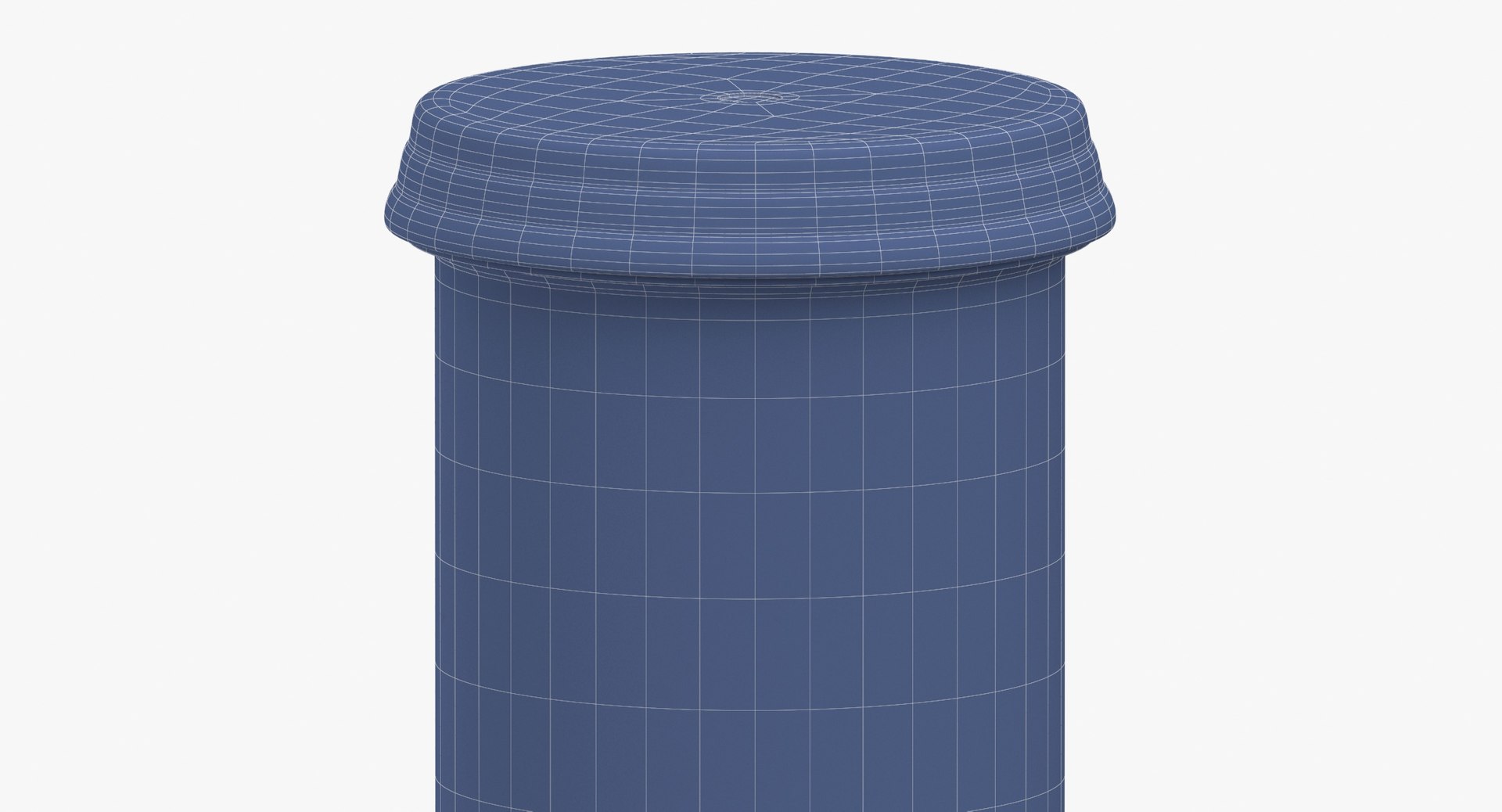 Pill Pod Vial 9dram 33ml Full Model - TurboSquid 2052704