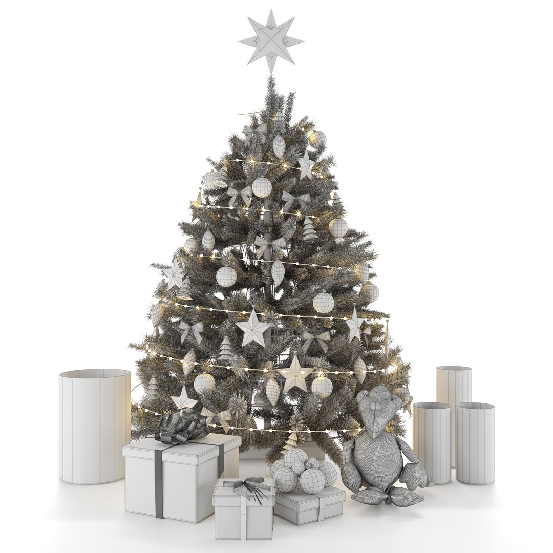 Christmas Tree Model - TurboSquid 1816046