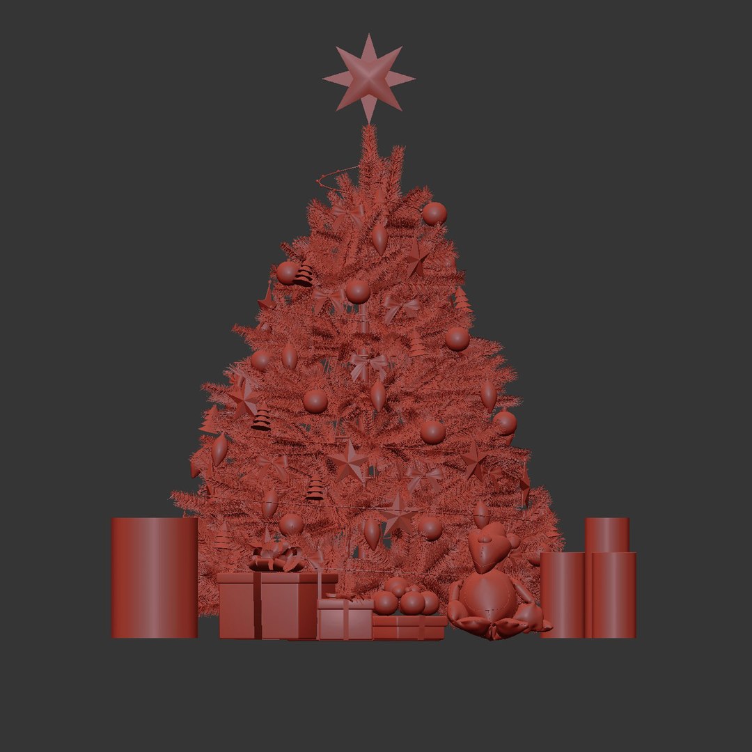 Christmas Tree Model - TurboSquid 1816046